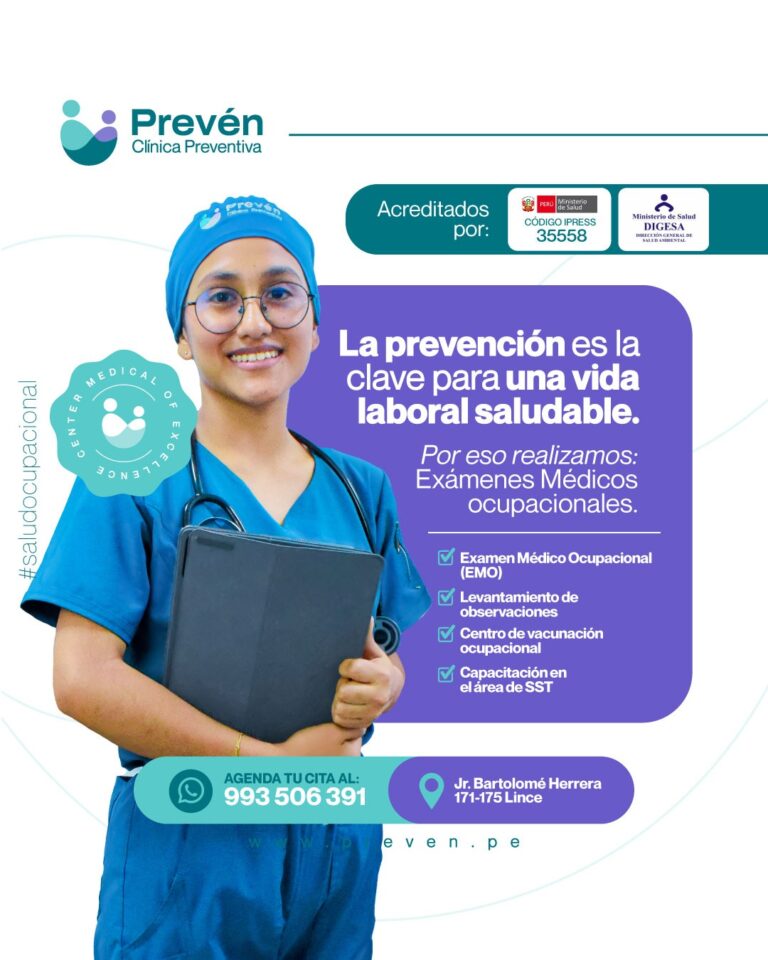 Estrategias de Salud Ocupacional - Clínica Prevén